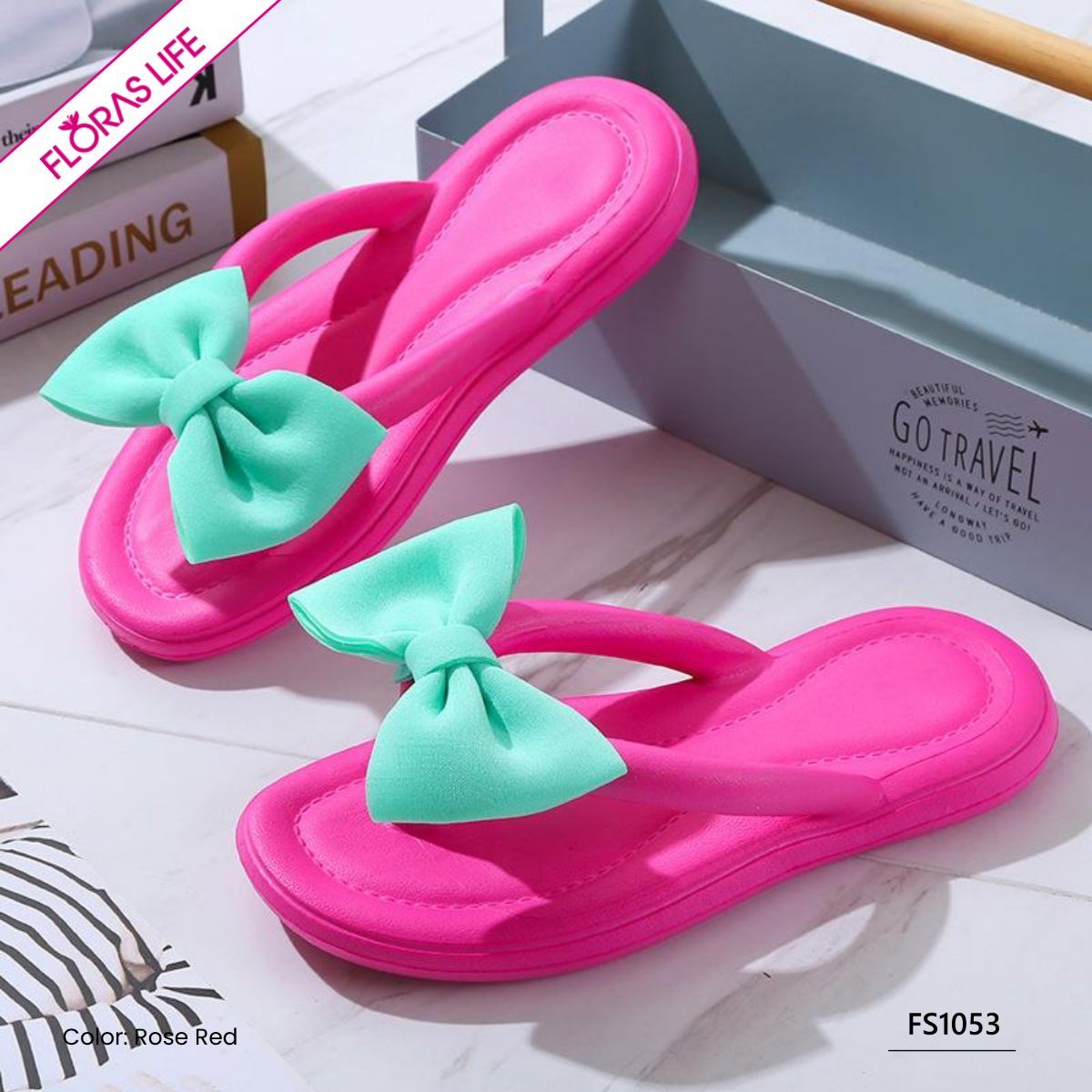 SOFT GLAM FEMALE SLIPPERS - Floras Life