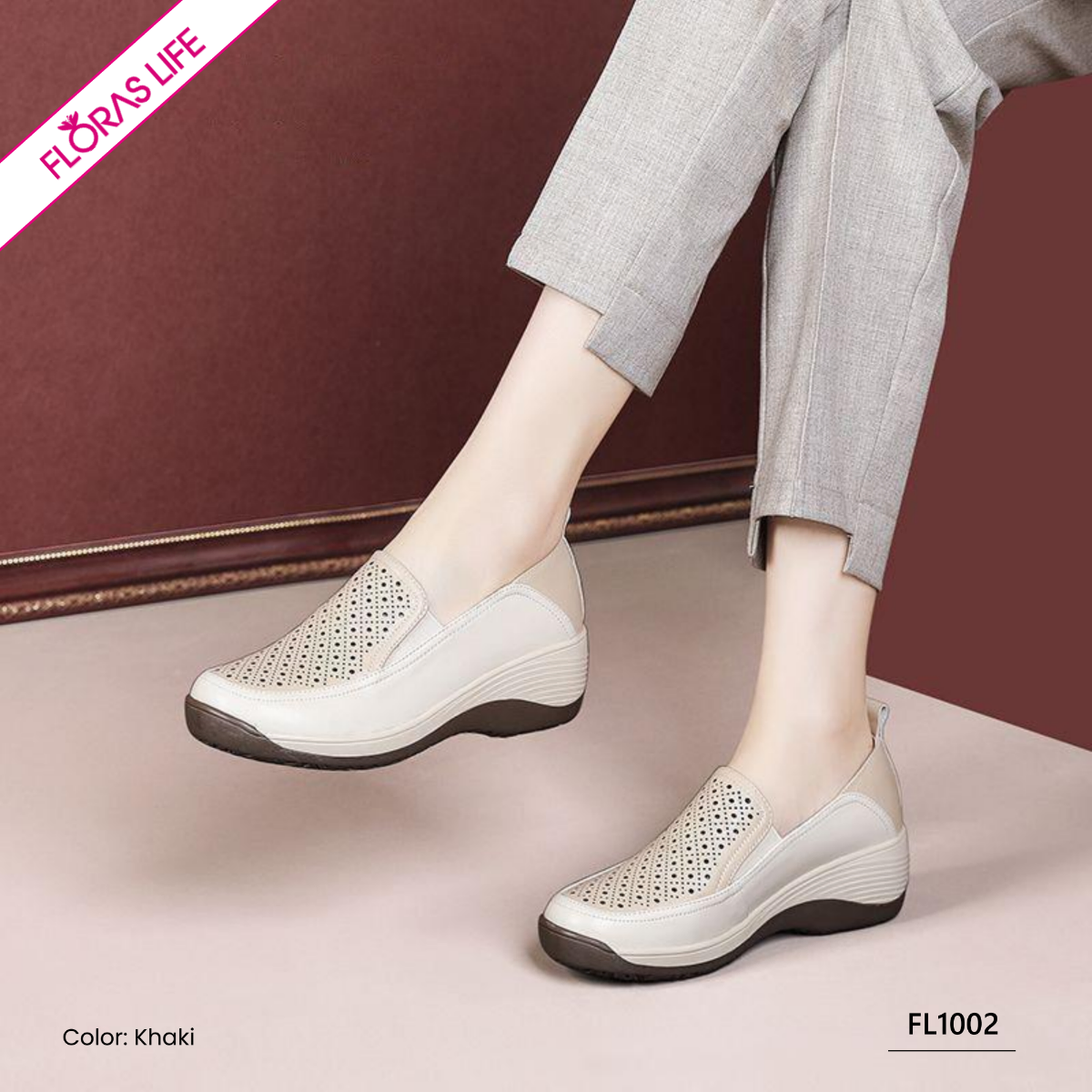 LUNA STEPS FEMALE LOAFER - Floras Life