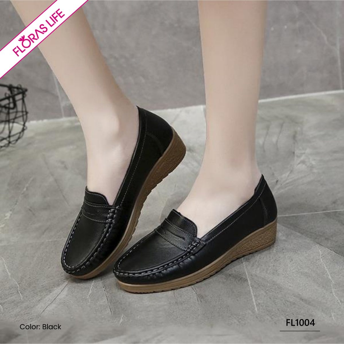 URBAN LUXE FEMALE LOAFER - Floras Life