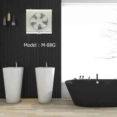 Mira 8″ Exhaust Round Ventilating Fan Model M-77 - ELECTRONICS MART