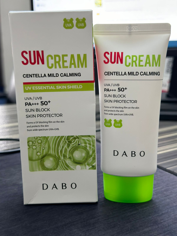 Dabo Centella Mild Calming Sun Block Skin Protector UVA/UVB PA+++ 50 ...