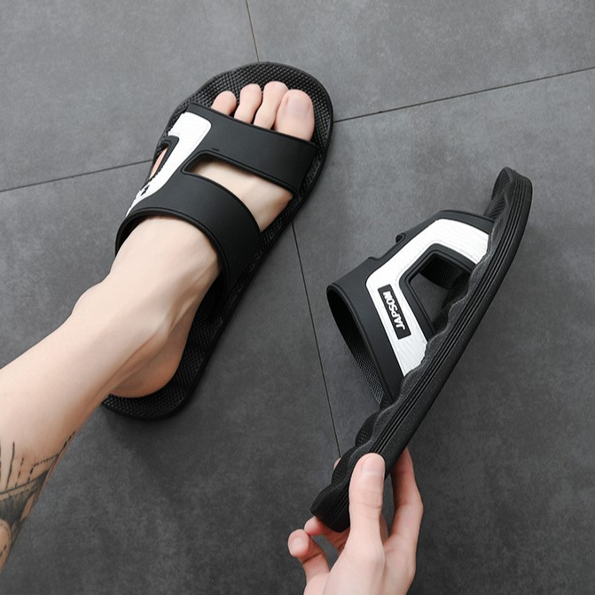 BLISS BOUND RAIN SLIPPERS - OFF BEAT