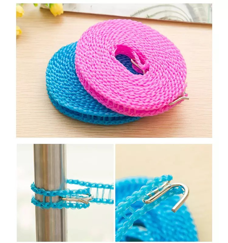 5 Meter Nylon Fiber Cloth Drying Rope (1 pc) - Shopnest BD