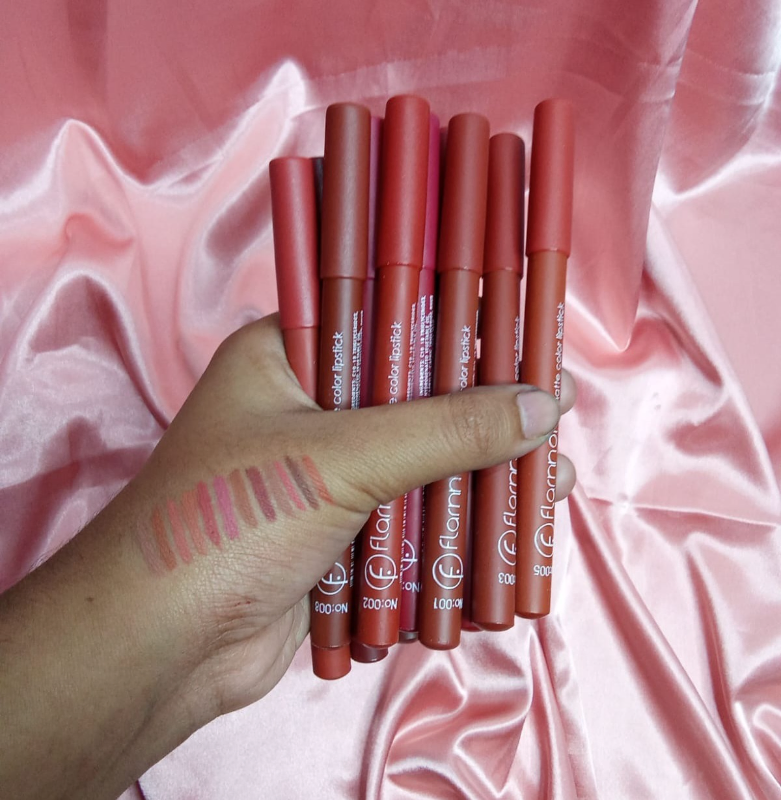 Flormar 12 pcs Pencil Lip Liner Lipstick Set - Choosy Shop