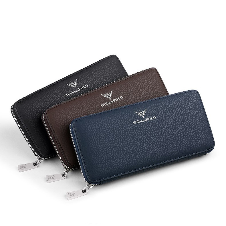 SLEEK STASH MEN’S HAND BAG - William Polo