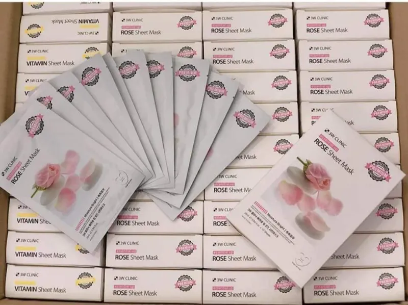 3w Clinic Rose Sheet mask - Elegance