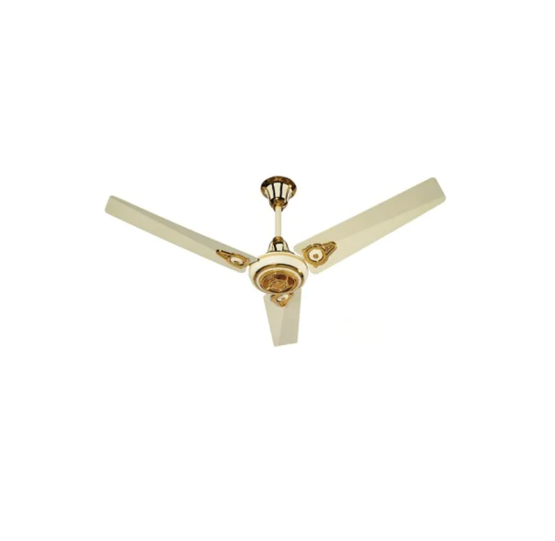 Kashmir Gold 56 inch (1400mm). 3 Blade Ceiling Fan. - ELECTRONICS MART