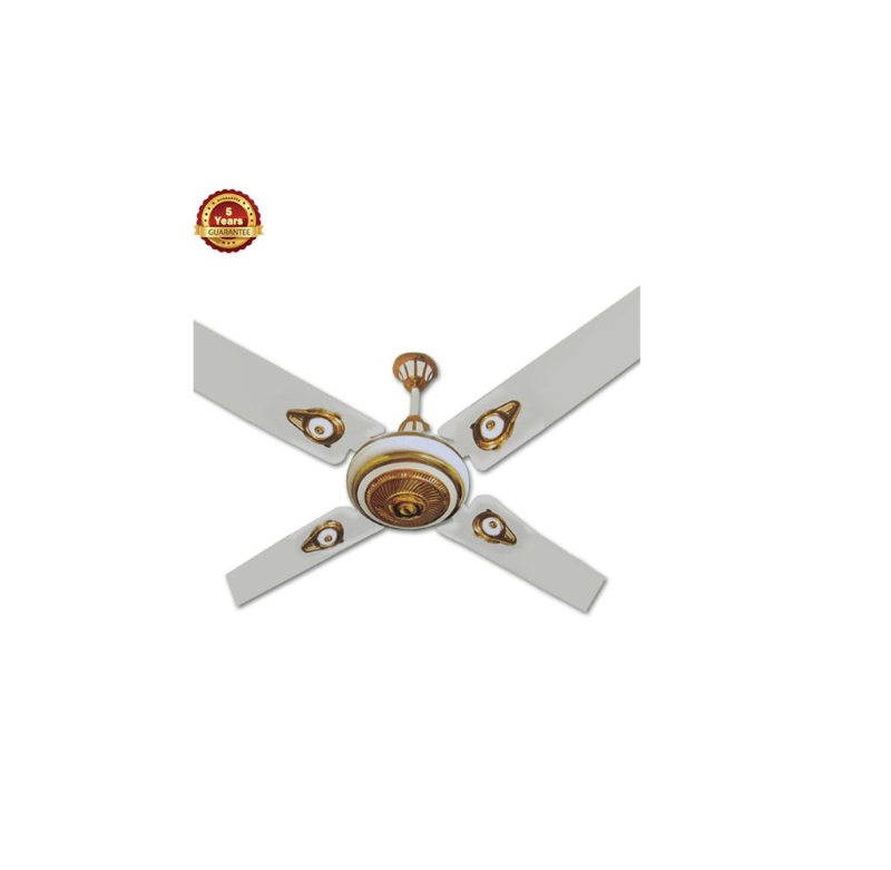 Kashmir Gold 56 inch (1400mm). 4 Blade Ceiling Fan. - ELECTRONICS MART