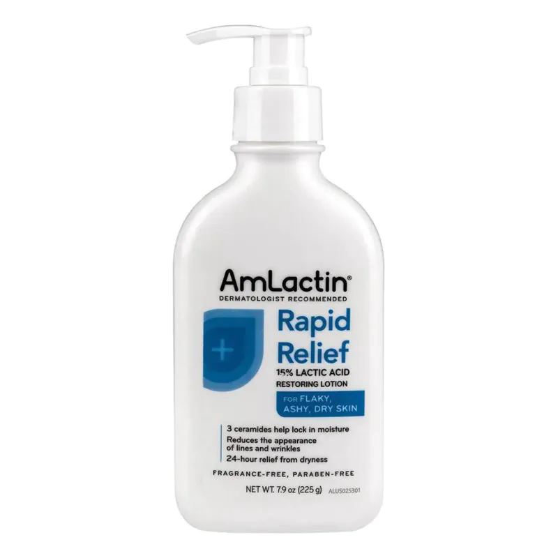 Amlactin Rapid Relief Restoring lotion + Ceramides (225g) - B&B