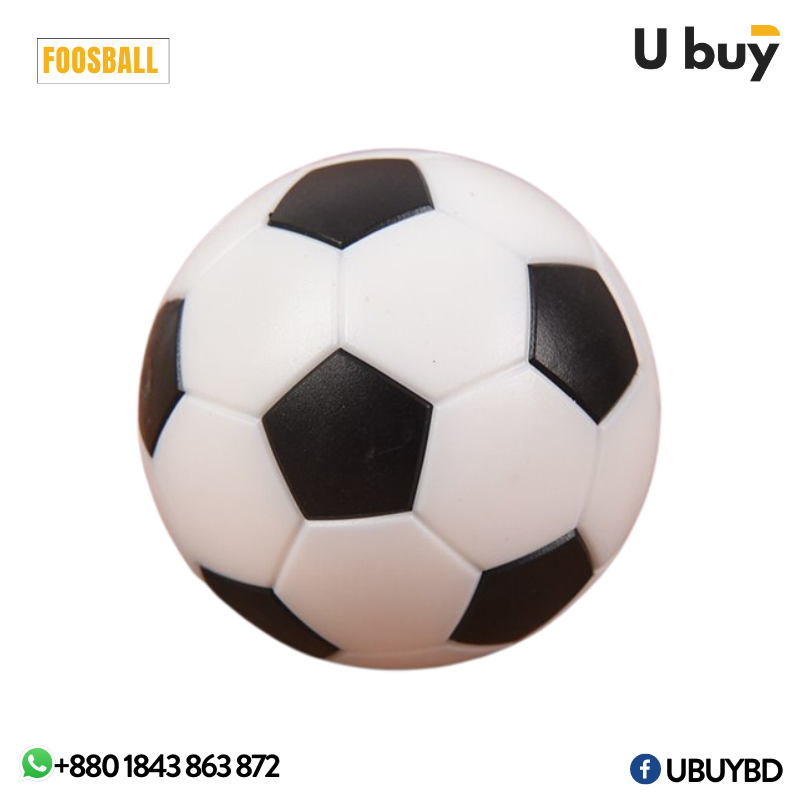 Regular Foosball Ball - 36mm (Black & White) - Ubuy