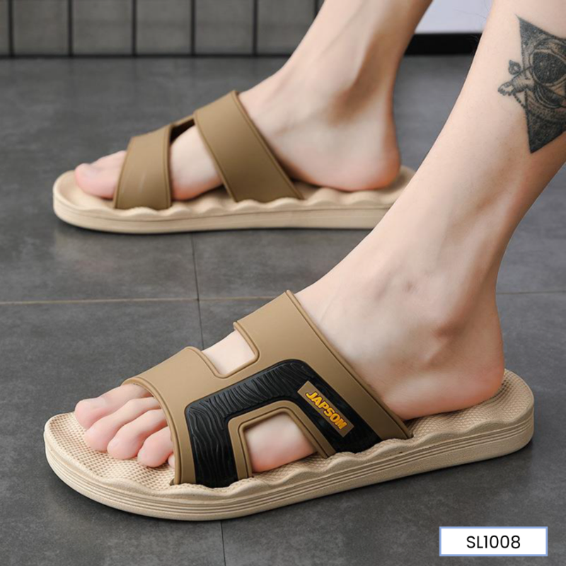 BLISS BOUND RAIN SLIPPERS - OFF BEAT