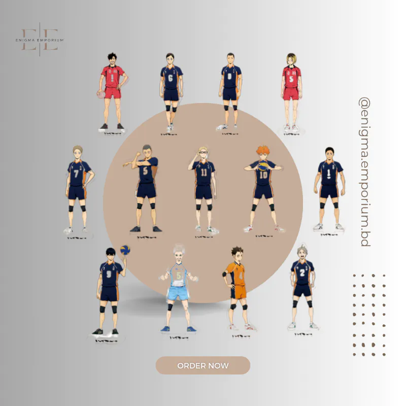 Haikyuu Acrylic Stand - Enigma Emporium