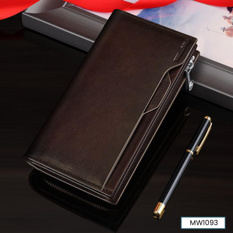 TITAN HOLD MEN’S DARK BROWN WALLET - William Polo