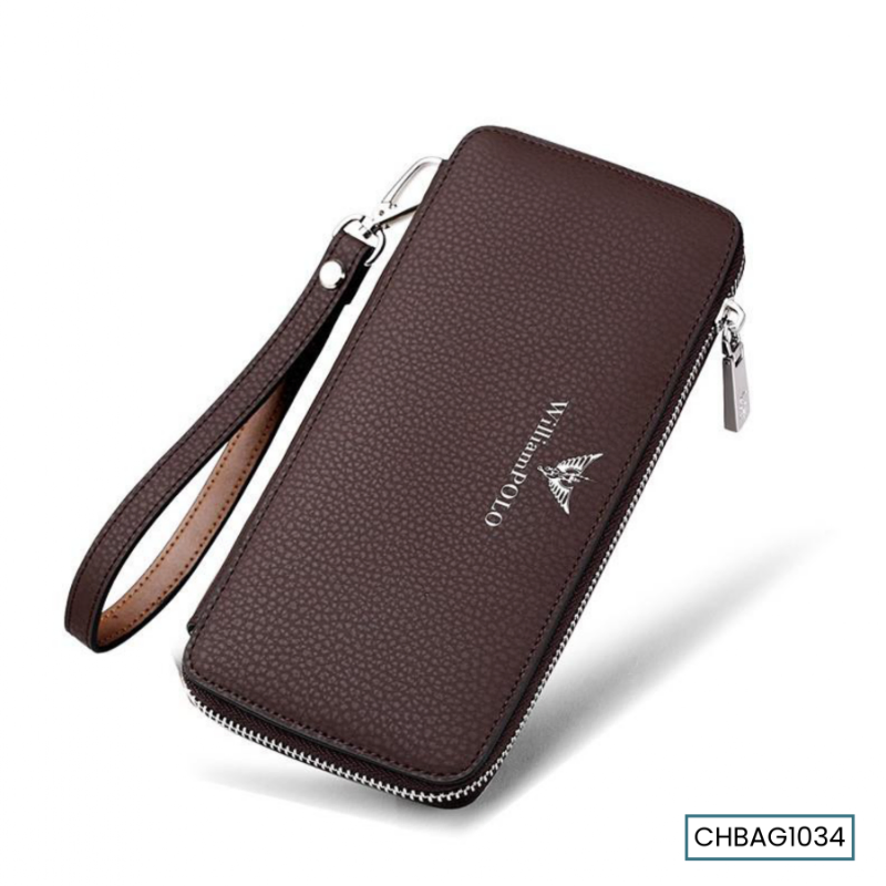 SLEEK STASH MEN’S HAND BAG - William Polo