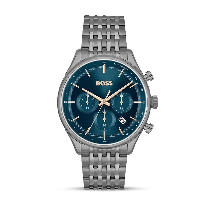 Hugo Boss Gregor Chronograph Blue Dial Men's Watch - Elite Club