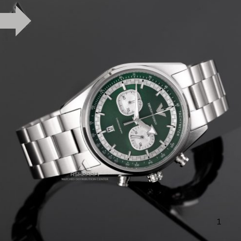 Emporio Armani Chronograph Stainless Steel Watch - Elite Club