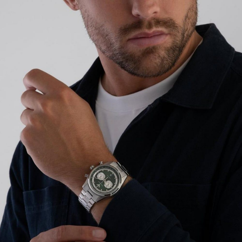 Emporio Armani Chronograph Stainless Steel Watch - Elite Club