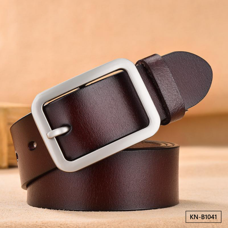 Luxurious Buckle Men’s Leather Belt - KICK NATIONS