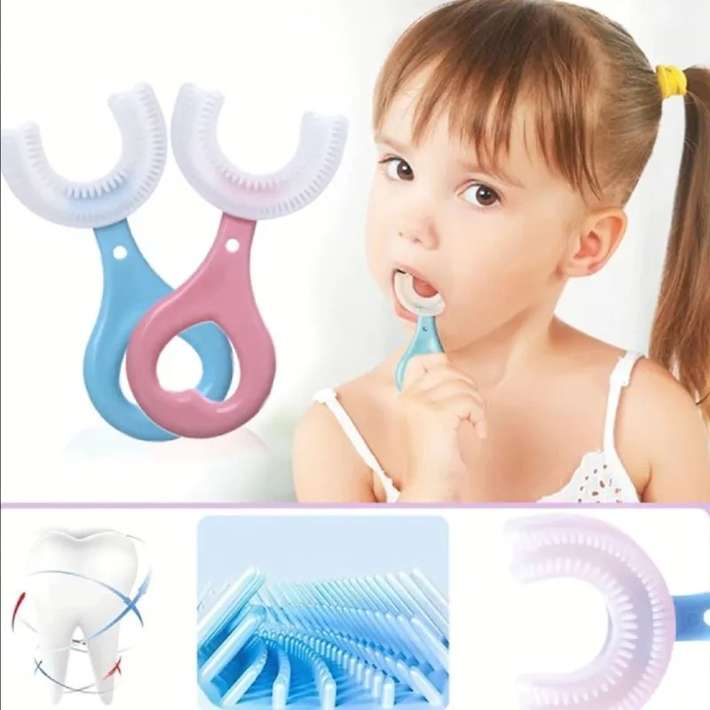 Baby Toothbrush U-Shaped - Rivon Online Shop