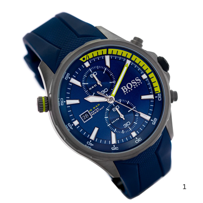 Hugo Boss Globetrotter Blue Dial Watch for Men - My Watch