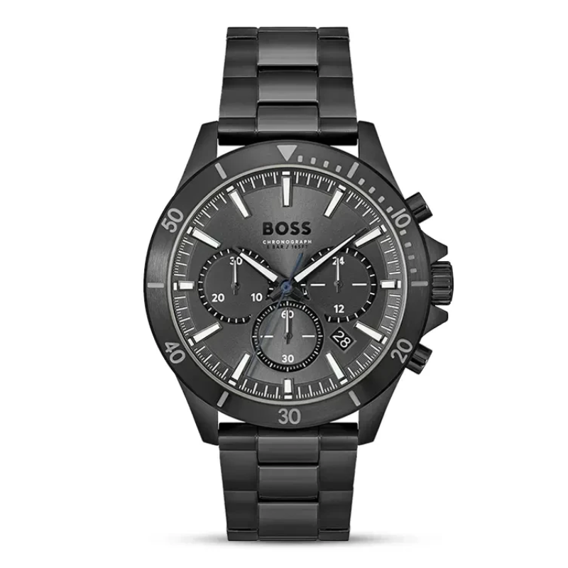 Hugo Boss Troper Chronograph Black Quartz Men's Watch - My Watch